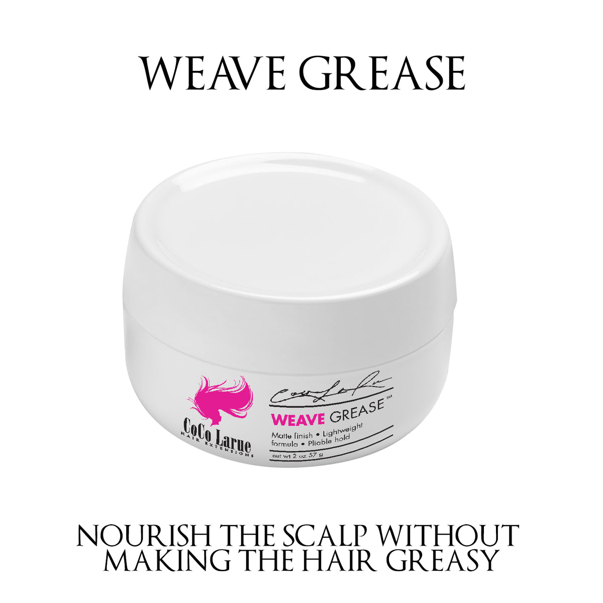 CLR Weave Grease, Moisture & Nourish Your Hair-No Greasy Feel-Lightwei ...